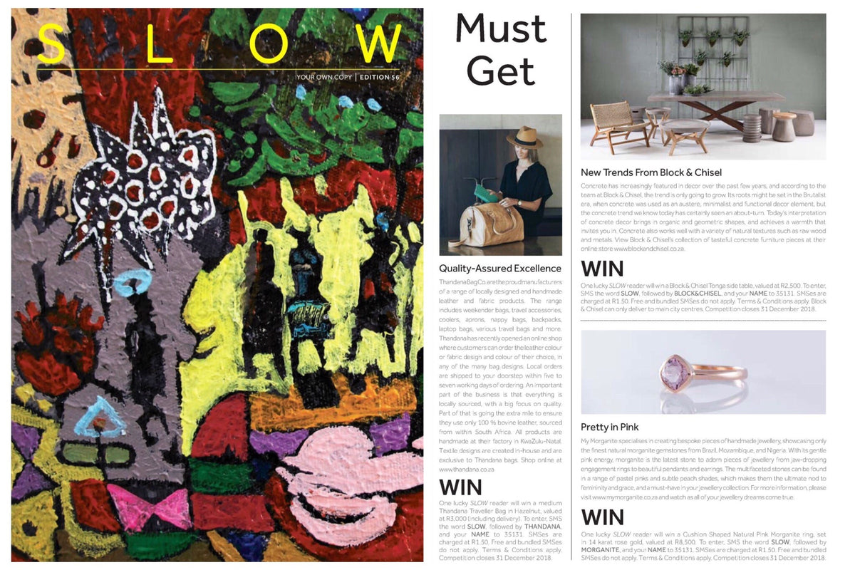 Slow Lounge Magazine Dec 2018 – Thandana